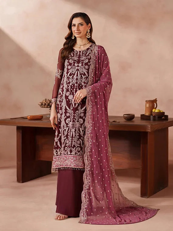 Mahrosh Festive Formals Collection 2025 By Zarif (MUF-02 SAMROSE ...