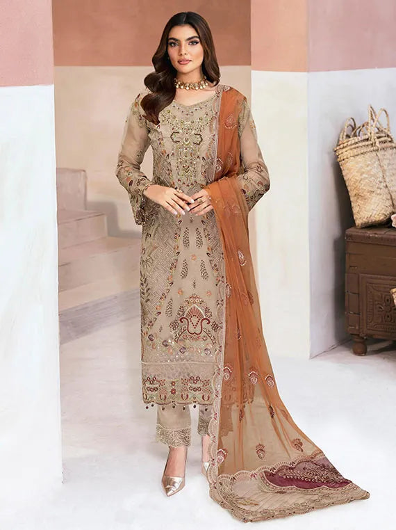 Minhal Luxury Organza Collection 2025 Vol-13 By Ramsha (M-1305) – Umar ...